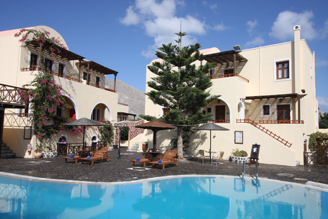 Smaragdi Hotel, Ξενοδοχείο, Περίβολος,Σαντορίνη,Κυκλάδες ,Διαμονή ...